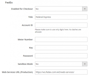 How To Configure FedEx Shipping Method In Magento2? - Webiators