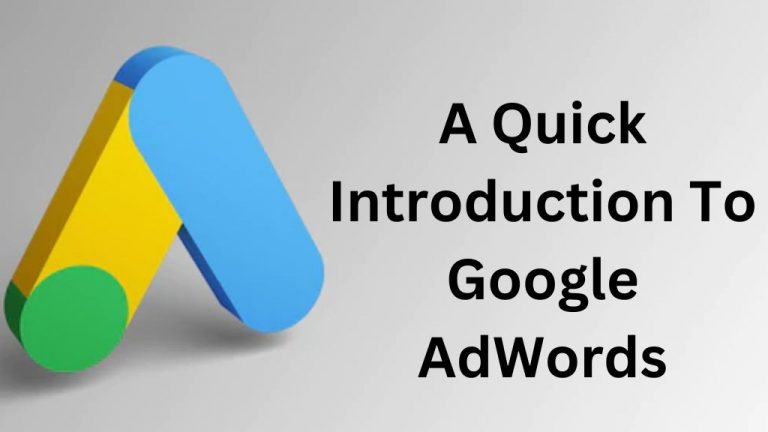 A Quick Introduction To Google Adwords - Webiators