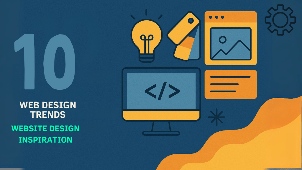 Top 10 Web Design Trends for Creative Inspiration in 2025