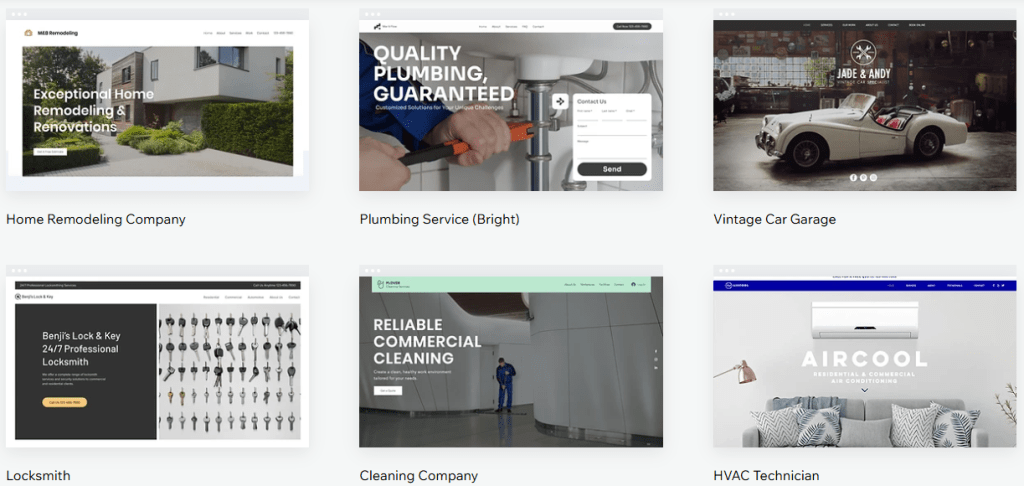 Best Wix Website Templates for Every Industry 2026