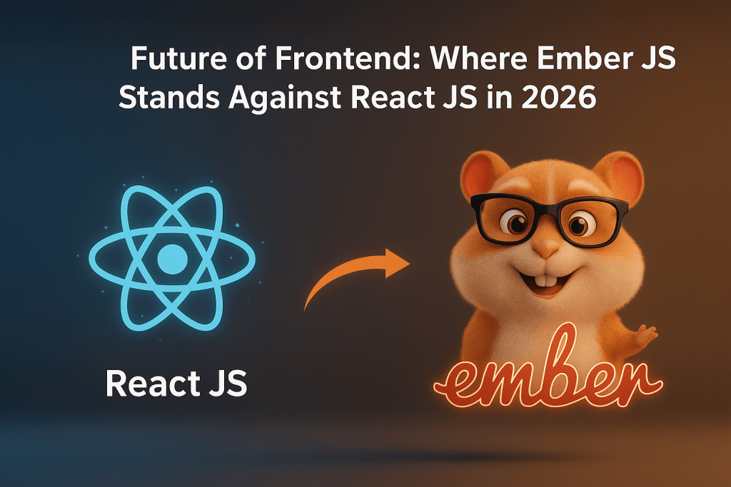 Ember JS vs React JS: Best Frontend Framework for 2026